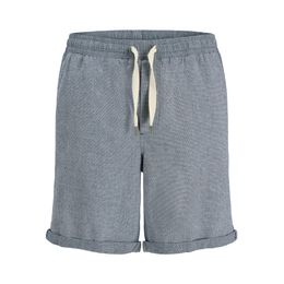 Jack & Jones Sweatshorts JACK & JONES "JPSTJAIDEN SOLAR SHORTS SRT", Herren, Gr. L, N-Gr, blau mirage, angeraute Sweatware, Obermaterial: 98% Baumwolle, 2% Elasthan, unifarben, regular fit, Hosen Sweatshorts