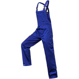 Latzhose SHIELD Protect "Protect Standard Latzhose", Gr. 44, EURO, blau (kornblau), Obermaterial: 65% Polyester PES. 35% Baumwolle CO., Hosen