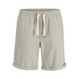 Jack & Jones Sweatshorts JACK & JONES "JPSTJAIDEN SOLAR SHORTS SRT", Herren, Gr. S, N-Gr, vetiver, angeraute Sweatware, Obermaterial: 98% Baumwolle, 2% Elasthan, unifarben, regular fit, Hosen Sweatshorts