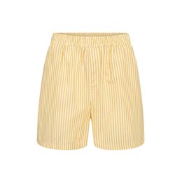 Shorts soyaconcept "Soya Concept Shorts SC-FELICE", Damen, Gr. M, Normalgr&ouml;&szlig;en, 3020c golden fleece combi, Obermaterial: 100% Baumwolle, Hosen Shorts