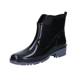 Gummistiefel Bockstiegel "Elke", Damen, Gr. 38, schwarz, Obermaterial: 100% PVC PVC., Schuhe Gummistiefel