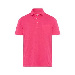 Poloshirt Brax "Style PAVO", Herren, Gr. L (52), lila, 100% Baumwolle, Shirts