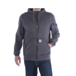 Funktions-Kapuzensweatjacke Carhartt "Sweat", Damen, Gr. XL, grau, Obermaterial: 65% Polyester PES. 27% Baumwolle CO. 8% Polyurethan PU., Sweatjacken