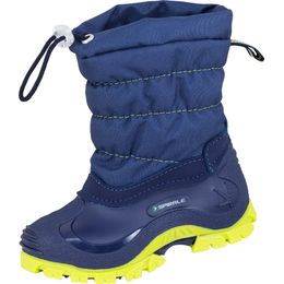 Winterstiefel Spirale "Sidney" Gr. 20, blau, 20, Obermaterial: 100% Synthetik synthetic., Schuhe, Winterstiefel