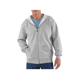 Funktions-Kapuzensweatjacke Carhartt "Sweat", Damen, Gr. L, erdgrau, Obermaterial: 70% Baumwolle CO. 30% Polyester PES., Sweatjacken