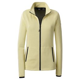 Strickfleecejacke LPO "XARA WMN", Damen, Gr. 36/38 (M), royalblau, 100% Polyester, normal, Jacken, mit Stehkragen