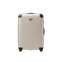 JOOP! Hartschalen-Trolley JOOP "cortina volare 1.0 trolleycase vz 4", Gr. B/H/T: 45,3cm x 66,4cm x 26,5cm 73 l, wei&szlig;, Polycarbonat, Basic, Koffer, Hartschalen-Koffer mit 4 Rollen