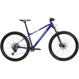 Mountainbike KROSS "KROSS MTB Hardtail Level 5.0 29" blau 11 G&auml;nge" Gr. 46, blau (blau, schwarz), Fahrr&auml;der, Herren, 46cm, 29 Zoll (73,66cm) hinten: 29 Zoll (73,66cm)