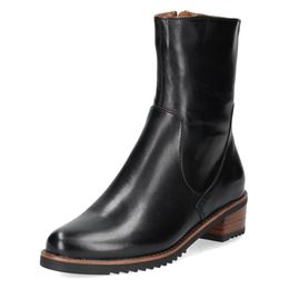 Stiefelette Everybody "Everybody Stiefelette Glattleder", Damen, Gr. 37,5, schwarz, Glattleder, Schuhe Stiefelette