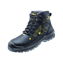 Sicherheitsstiefel Atlas SCHUHE "XT 510 GTX" Gr. 43, schwarz (schwarz, gelb), 43, Obermaterial: 100% Synthetik synthetic., Schuhe