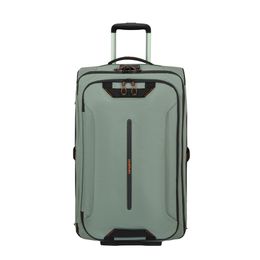 Weichgep&auml;ck-Trolley Samsonite "ECODIVER 67", Gr. B/H/T: 43cm x 67cm x 28cm 76 l, light sage, Nylon, Koffer, mit Teleskopgriff und Tragegriffen, aus robustem Nylon