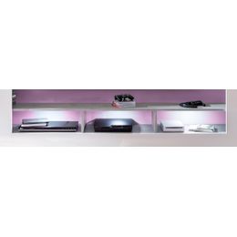 LED Unterbauleuchte TRENDTEAM, kaltwei&szlig;, B:5cm H:0,8cm L:5cm, Leuchten, LED Unterbauspots mit kalt-wei&szlig;em Licht - Mit Fu&szlig;schalter