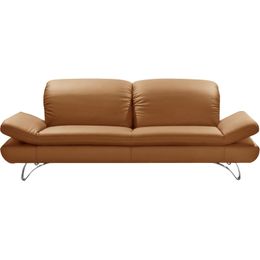2-Sitzer Places of Style "San Angelo", gelb (safran), B:202cm H:96cm T:95cm, Sofas