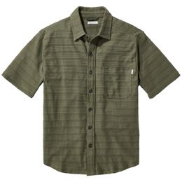 Knowledge Cotton Apparel Herren-Jerseyhemd S Oliv