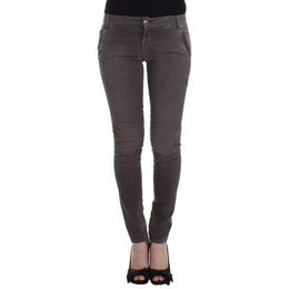 Ermanno Scervino Graue Slim Jeans Denim-Hosen Schmale Beine Stretch