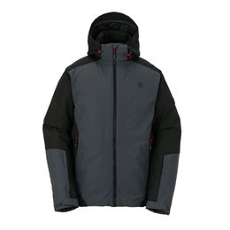 Dare 2b - "Precision II" Skijacke f&uuml;r Herren (Schwarz/Ebenholz/Leuchtend Rot)