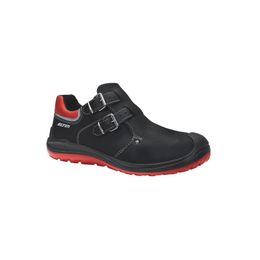 Sicherheitsschuh Elten "ANDERSON Craft Low" Gr. 42, schwarz (schwarz, rot), 42, Obermaterial: 100% Rindsleder Leather cow., Schuhe