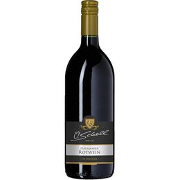 Weingut O. Schell Weingut O.Schell Hausmarke 1,0 L Cuv&eacute;e Feinherb - Ahr &ndash; Rotwein Deutscher Wein