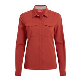 Craghoppers - "NosiLife Pro III" Hemd f&uuml;r Damen Lang&auml;rmlig (Cinnabar)