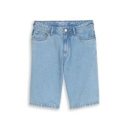 Tom Tailor Denim Herren TTWAYLEN RELAXED Jeans Shorts, blau, Uni, Gr. XL