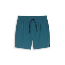 Tom Tailor Denim Herren Ultralight Relaxed Fit Shorts, gr&uuml;n, Uni, Gr. L