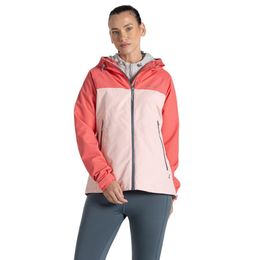 Craghoppers - "Vanth" Jacke, wasserfest f&uuml;r Damen (Dunkle Koralle/Rosa Pfirsich)