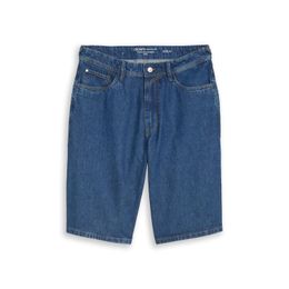 Tom Tailor Denim Herren TTWAYLEN RELAXED Jeans Shorts, blau, Uni, Gr. L