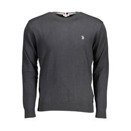 U.S. Polo Assn. Schwarzes Baumwoll-Sweatshirt