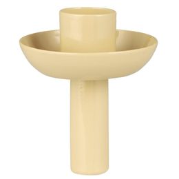 IB Laursen Kerzenhalter f&uuml;r Stabkerze Flaschenstecker H&ouml;he 6.7, &Oslash; 5.5 cm, creme skandinavische Deko Online Shop