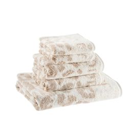 JOOP! Frottierset Leo, Beige, Textil, 5-teilig, Animalprint, Oeko-Tex&reg; Standard 100, saugf&auml;hig, Aufh&auml;ngeschlaufe, strapazierf&auml;hig, angenehm weich, hochwertige Qualit&auml;t, Badtextilien, Handtuch-Sets