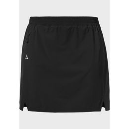 Sch&ouml;ffel Sweatrock SCH&Ouml;FFEL "Hiking Skirt Style Blaueis WMS", Damen, Gr. 42, schwarz (9990, schwarz), Oberstoff: 86% Nylon 14% Elasthan Futter: 80% Nylon 20% Elasthan, R&ouml;cke