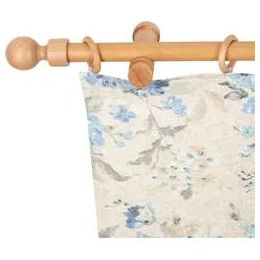 Gardinenstange SN DECO GROUP "Giro" Gr. 13, braun (eichefarben), L:540cm, Holzwerkstoff, Gardinenstangen, 28 mm, Holz, verschiedenen L&auml;ngen und Farben, Komplettset