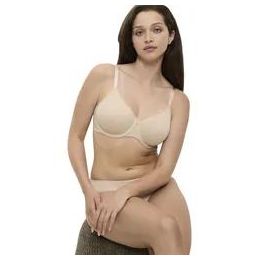 Minimizer-BH Triumph "Body Make-Up Essentials", Damen, Gr. 75, Cup D, beige, Microtouch, Obermaterial: 66% Polyester, 25% Polyamid, 9% Elasthan, Basic, BHs Minimizer-BH, reduziert optisch um eine Cup-Gr&ouml;&szlig;e, seidig weich, Microfaser