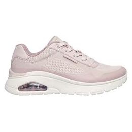 Sneaker Skechers "UNO FLEX-UNO FRESH ONE", Damen, Gr. 39, lila (mauve), Lederimitat, Textil, Schuhe Sneaker, Neon Schuh, Sneaker, Keilsneaker mit Plateausohle