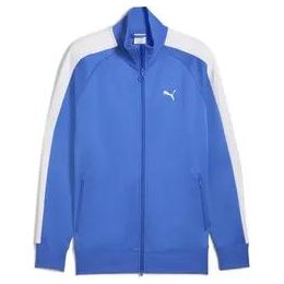 Trainingsjacke Puma "T7 ALWAYS ON Trainingsjacke Herren", Herren, Gr. L, mountain blau, Obermaterial: 33% Baumwolle, 67% Polyester. Taschenfutter: 100% Baumwolle. Rippe: 93% Polyester, 7% Elasthan, Jacken Trainingsjacke