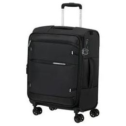 Weichgep&auml;ck-Trolley Samsonite "GOTWIST", Gr. B/H/T: 40cm x 55cm x 23cm 42 l, schwarz, Polyester, Koffer, mit Teleskopgriff und mehreren Tragegriffen, innen aus Polyester