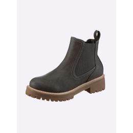 Heine Witt Damen Stiefelette, anthrazit, Gr&ouml;&szlig;e 38