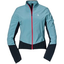 Sch&ouml;ffel Sch&ouml;ffel Sportjacke 'Grimaldo' Damen Gr&ouml;&szlig;e XXXL hellblau / schwarz