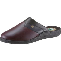 CR&Eacute;ATION L Herren Pantoffel aus Leder bordeaux Gr&ouml;&szlig;e 40