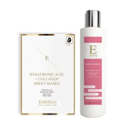 Hyalurons&auml;ure + Kollagen K&ouml;rperlotion 250ml + Hyalurons&auml;ure & Kollagen Maske - 3 Blatt
