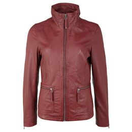 7eleven Lederjacke 'Rimini' Damen Gr&ouml;&szlig;e XS bordeaux Sommerjacke