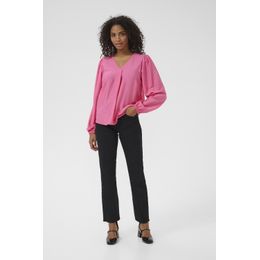 Kaffe Langarm-Bluse Regular fit Azalea Pink CC pink