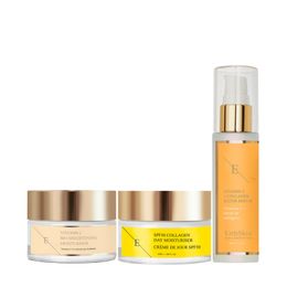 VITAMIN C + COLLAGEN ELIXIR SERUM 60ML + Vitamin C Bio Brightening Moisturiser 50ml +SPF 50 Collagen Tagescreme 50ml