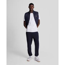 Lyle & Scott Lyle & Scott Slim Fit Baumwolljogginghose - Marineblau