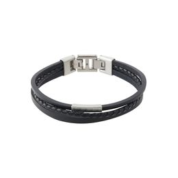 Fossil Armband Herren Gr&ouml;&szlig;e One Size schwarz / silber