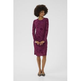 Culture Kleid CUpalida Fitted wine