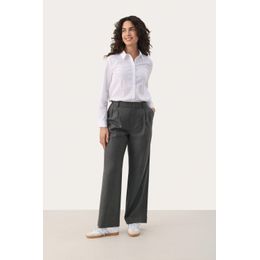 PART TWO Pants Suiting Classic fit Gray Flannel Melange