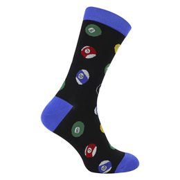 Herren Novelty Billardball Snooker Socken Weiche Bequeme Bambus Socken