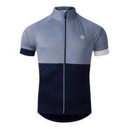 Dare 2b - "Protraction III" Radfahr-Trikot f&uuml;r Herren (Quecksilber/Marine)