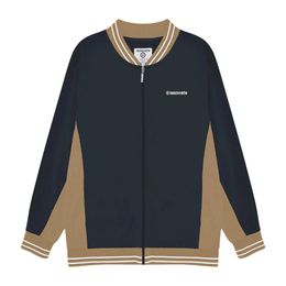 Lambretta - "Vintage" Jacke f&uuml;r Herren (Marine/Nussbraun/Wei&szlig;)